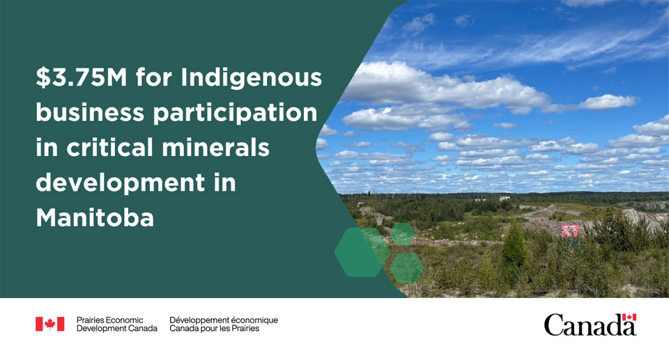 New federal investments to support Indigenous communities’ participation in mineral development ...